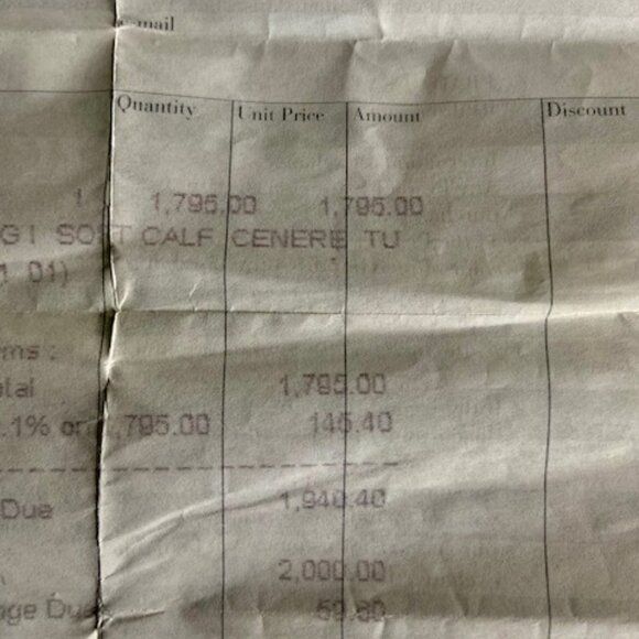 Prada | Bags | Prada Purse Gray Leather With Original Receipt | Poshmark